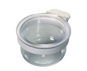 Deluxe bird feeder plastic crock with Holder bracket – Edwin Lugo Birds ...